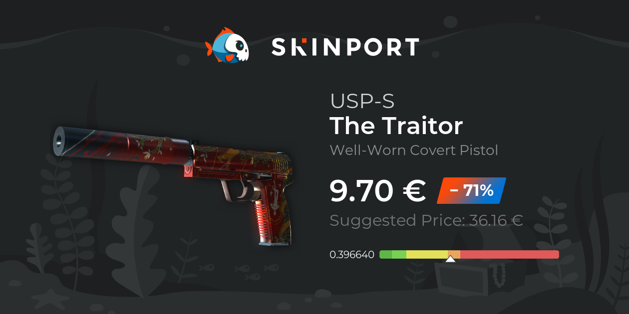 USP-S | Der Gehängte (Abgenutzt) - Counter-Strike 2 - Skinport