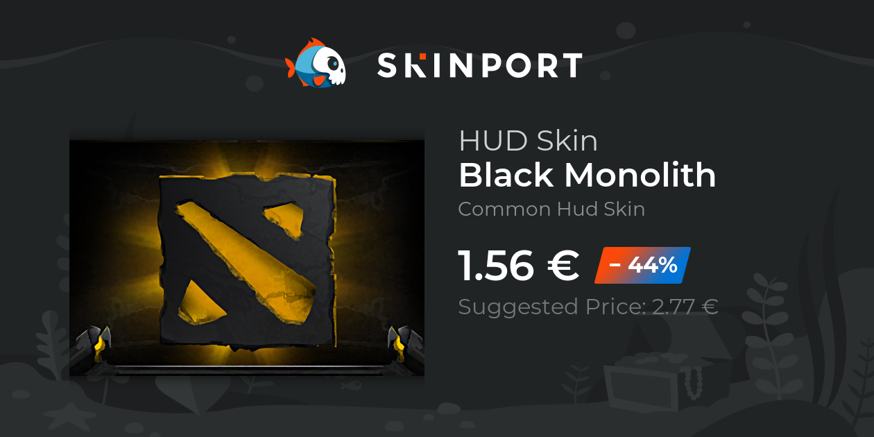 Black Monolith - Dota 2 - Skinport