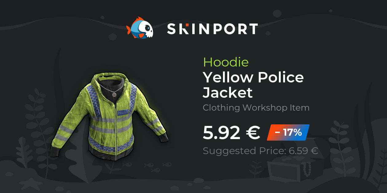Yellow Police Jacket - Rust - Skinport
