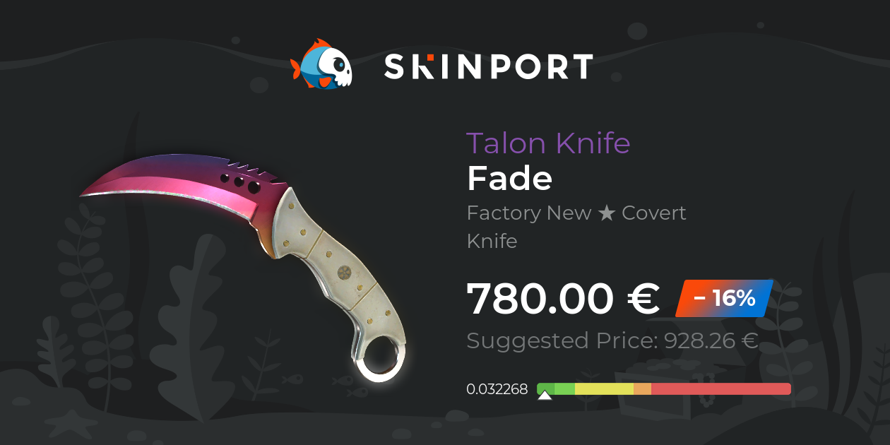 锯齿爪刀（★） | 渐变之色 (崭新出厂) - Counter-Strike 2 - Skinport