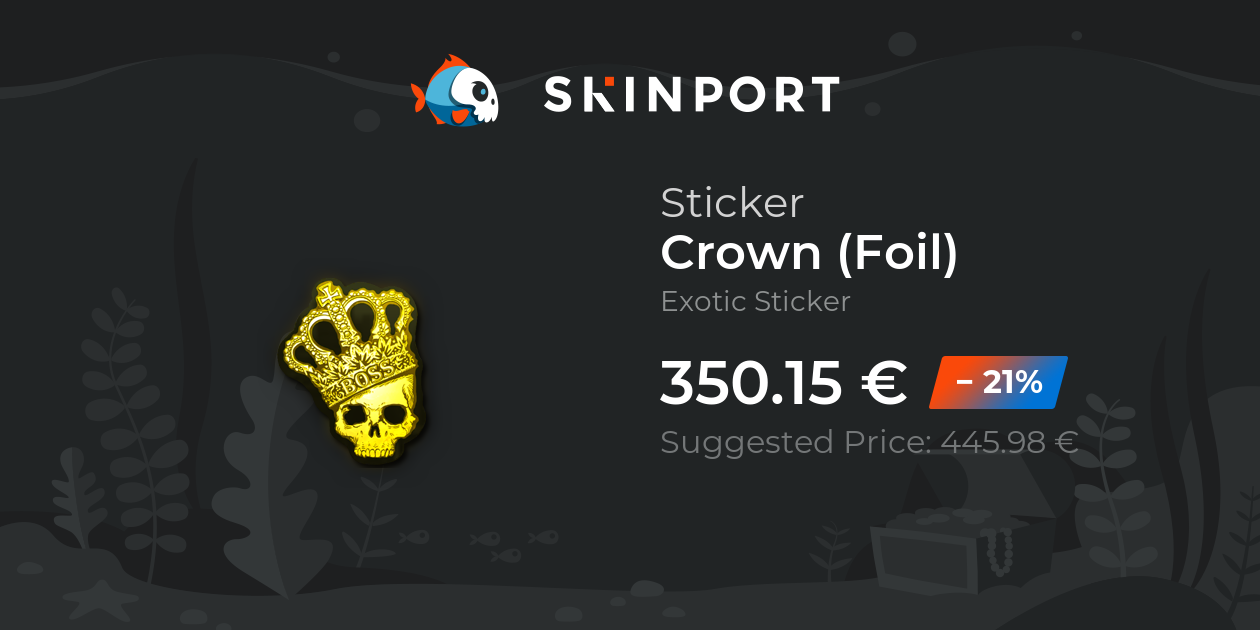 Sticker | Crown (Foil) - Counter-Strike 2 - Skinport