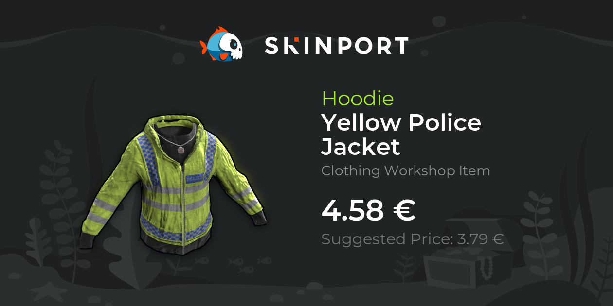 Yellow Police Jacket - Rust - Skinport