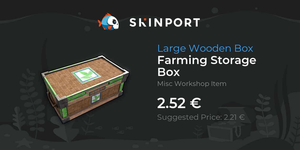 Farming Storage Box - Rust - Skinport