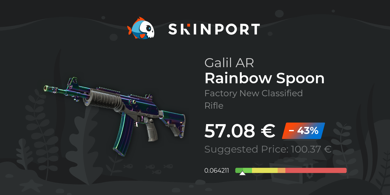 Galil AR | Rainbow Spoon (Factory New) - Counter-Strike 2 - Skinport