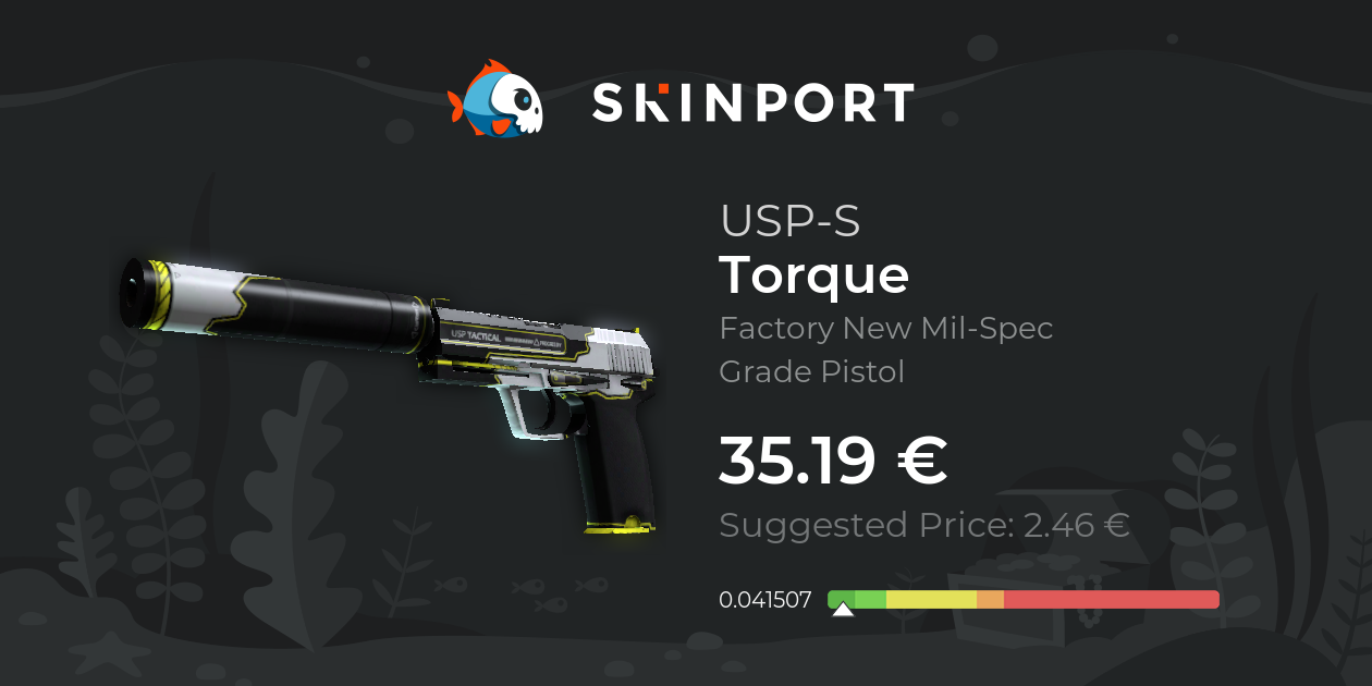 USP-S | Torque (Factory New) - Counter-Strike 2 - Skinport