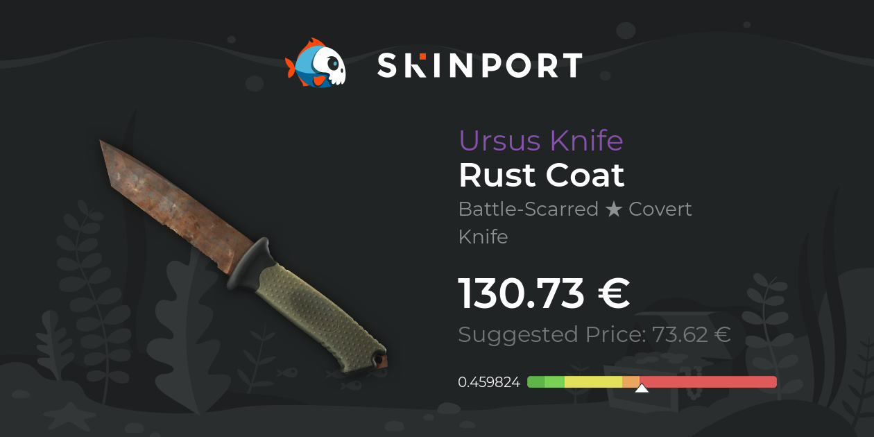 Ursus Knife | Rust Coat (Battle-Scarred) - Counter-Strike 2 - Skinport