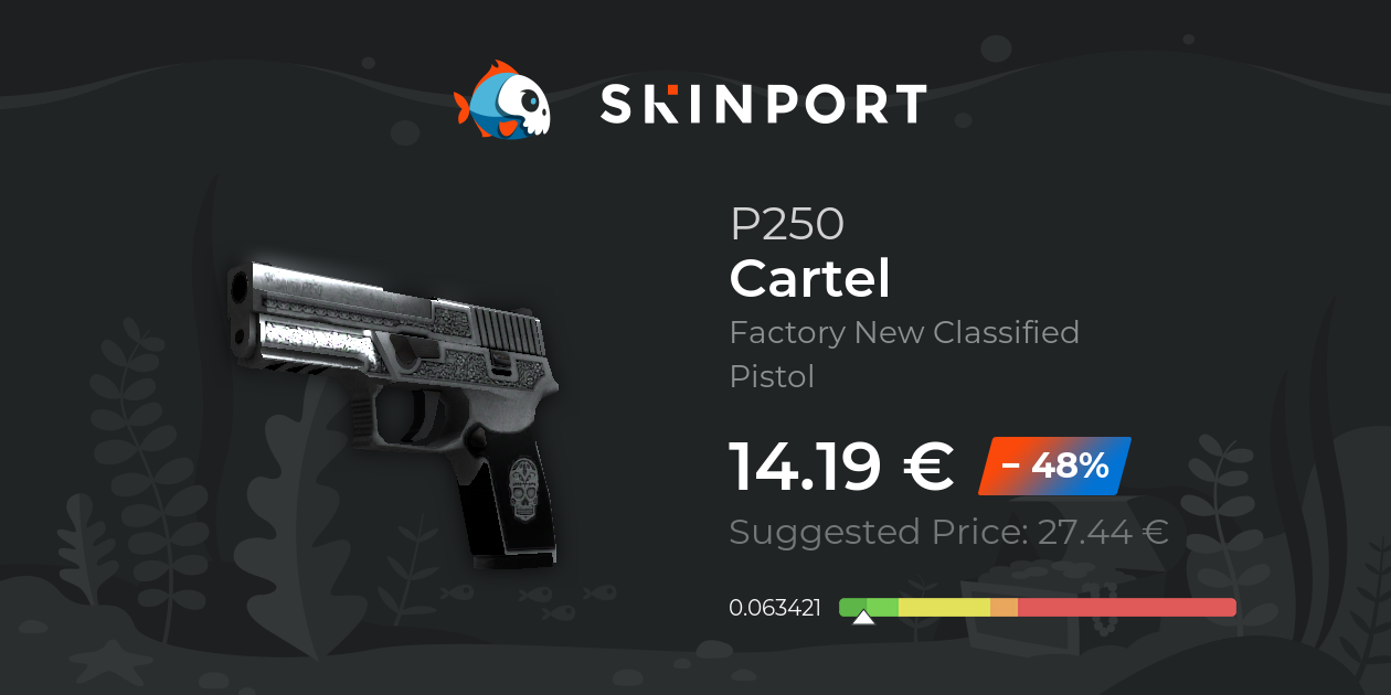 P250 | Cartel (Factory New) - Counter-Strike 2 - Skinport