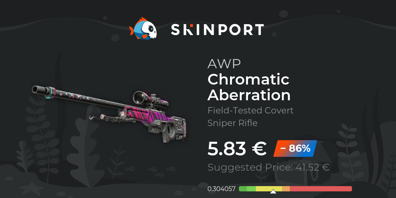 AWP | Chromatic Aberration (Field-Tested) - Counter-Strike 2 - Skinport
