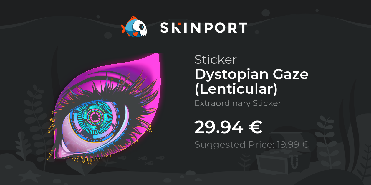Sticker | Dystopian Gaze (Lenticular) - Counter-Strike 2 - Skinport
