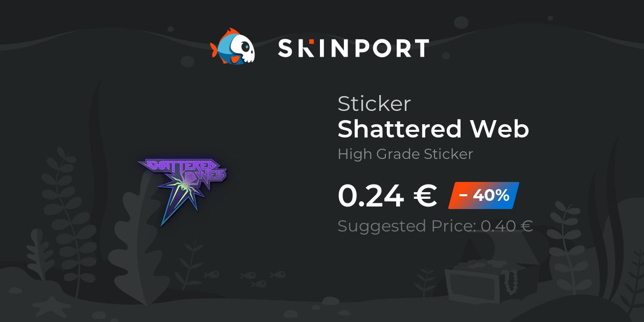 Sticker | Shattered Web - Counter-Strike 2 - Skinport