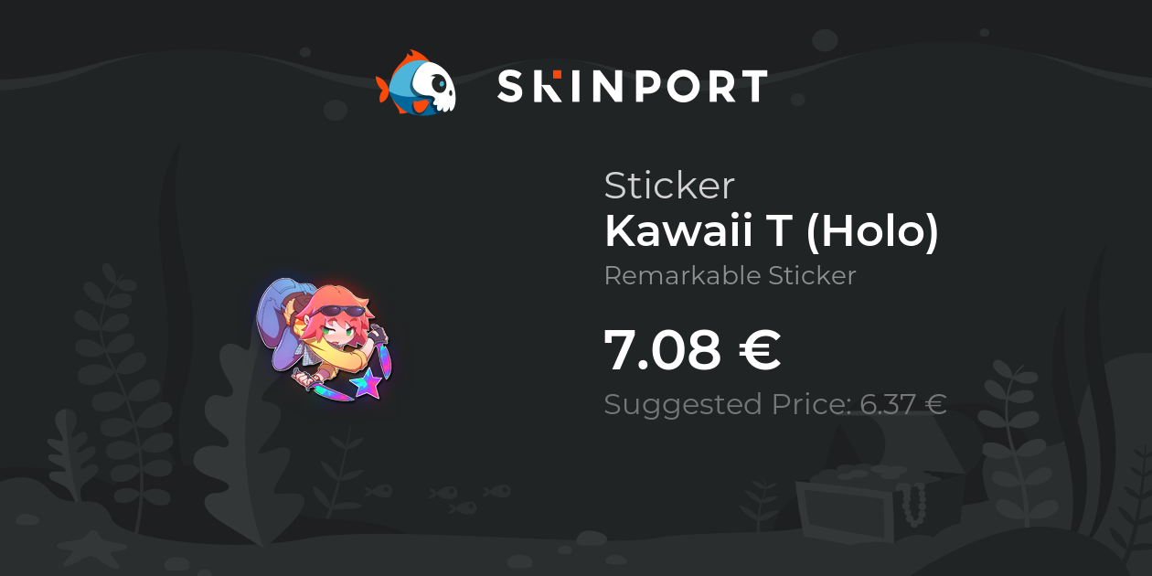Sticker | Kawaii T (Holo) - Counter-Strike 2 - Skinport