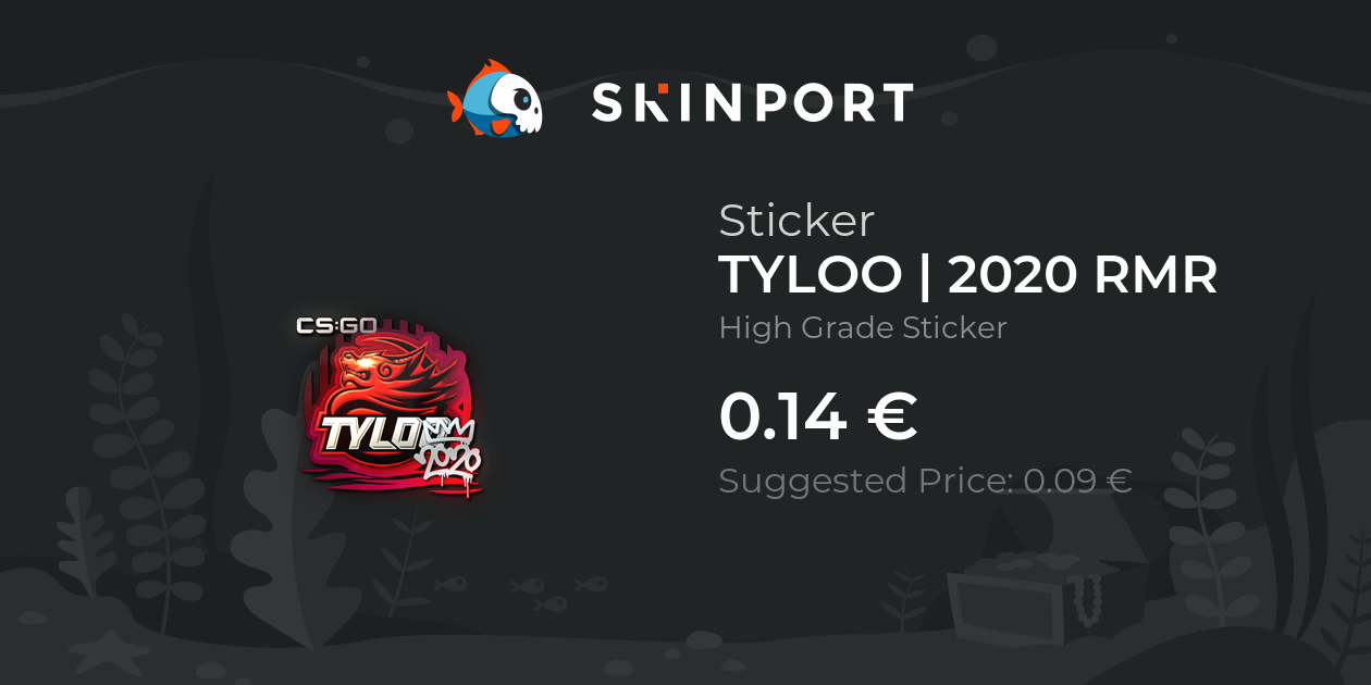 Sticker | TYLOO | 2020 RMR - Counter-Strike 2 - Skinport