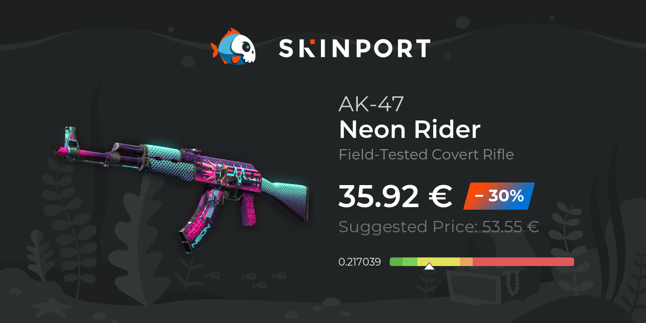 AK-47 | Neon Rider (Field-Tested) - Counter-Strike 2 - Skinport