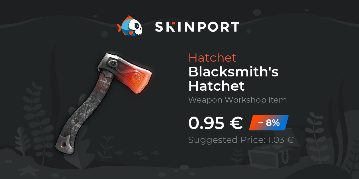 Blacksmith's Hatchet - Rust - Skinport