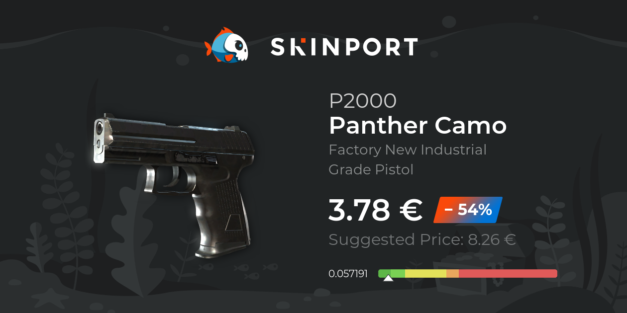 P2000 | Panther Camo (Factory New) - Counter-Strike 2 - Skinport