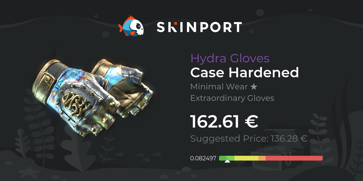 Hydra Gloves | Case Hardened (Minimal Wear) - Counter-Strike 2 - Skinport