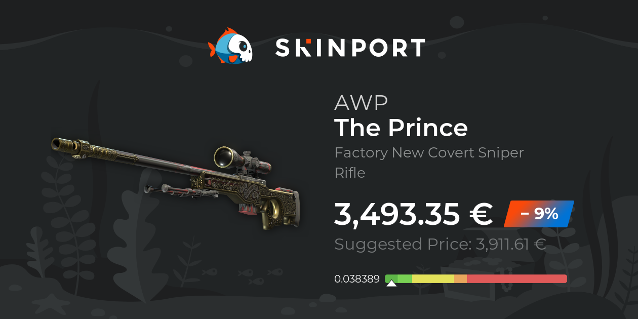AWP | The Prince (Factory New) - Counter-Strike 2 - Skinport