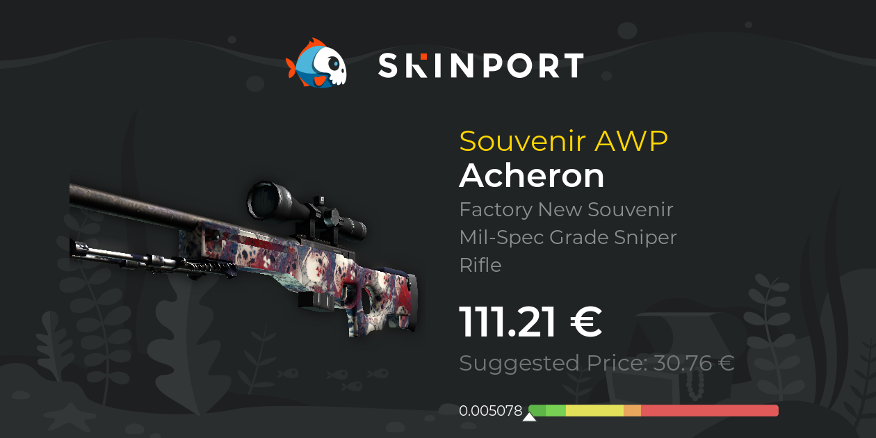Souvenir AWP | Acheron (Factory New) - CS:GO - Skinport