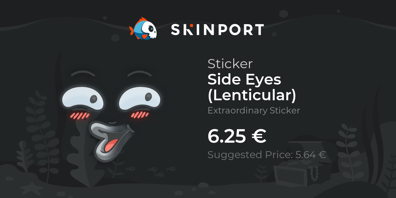 Sticker | Side Eyes (Lenticular) - Counter-Strike 2 - Skinport