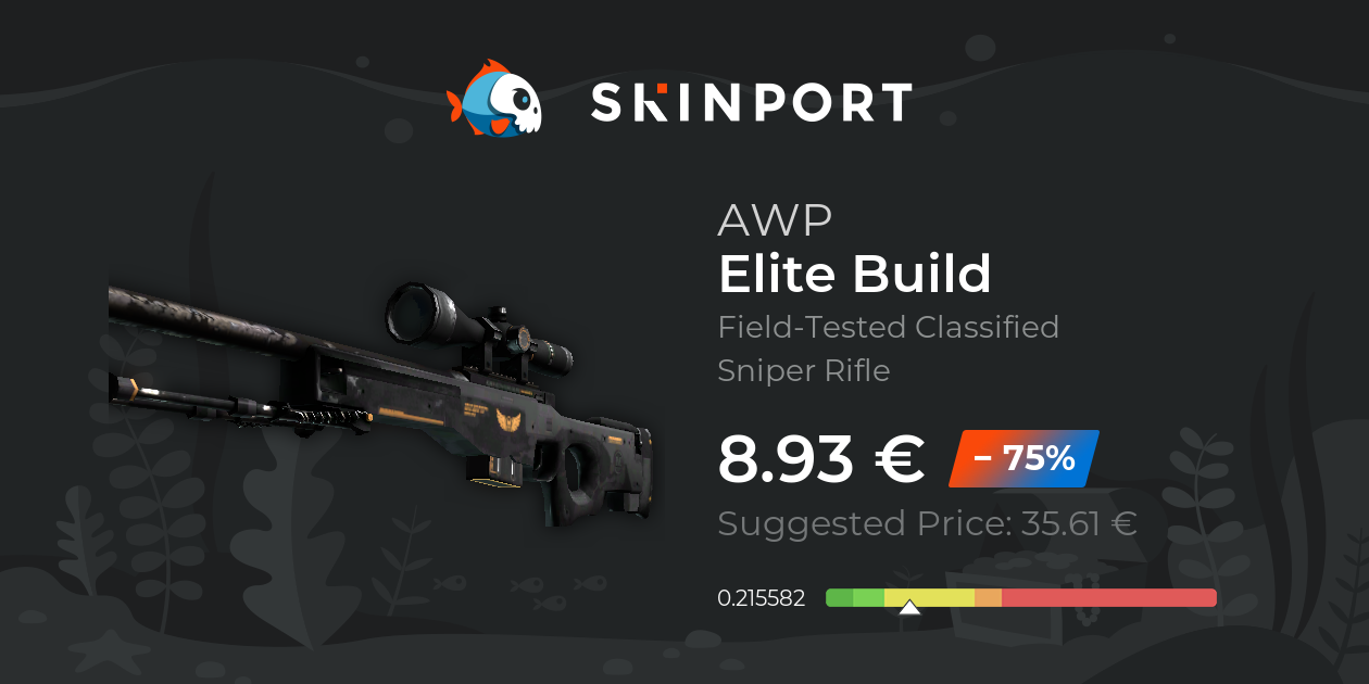 AWP | Elite Build (Field-Tested) - Counter-Strike 2 - Skinport