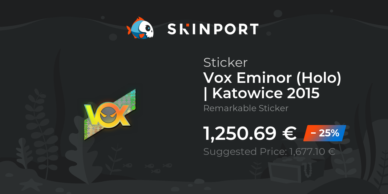 Sticker | Vox Eminor (holo) | Katowice 2015 - Counter-Strike 2 - Skinport