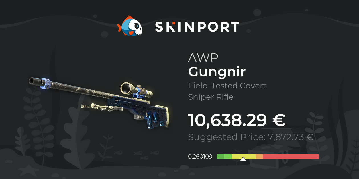 AWP | Gungnir (Field-Tested) - Counter-Strike 2 - Skinport