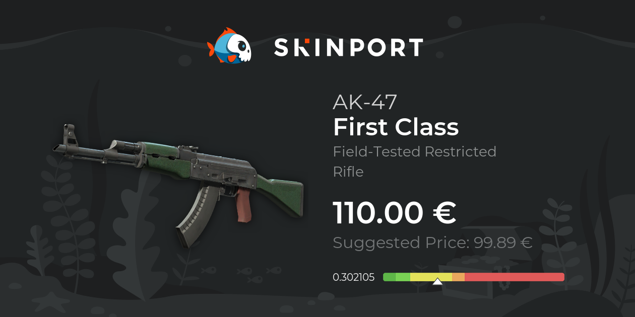 AK-47 | First Class (Field-Tested) - Counter-Strike 2 - Skinport