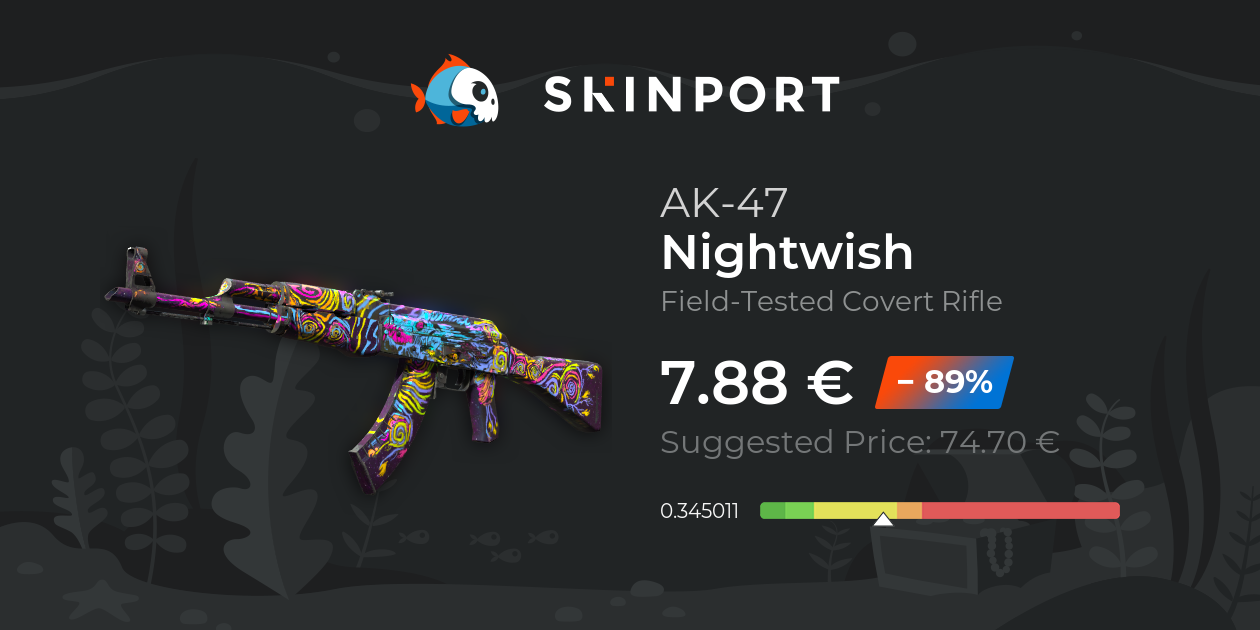 AK-47 | Nightwish (Field-Tested) - Counter-Strike 2 - Skinport