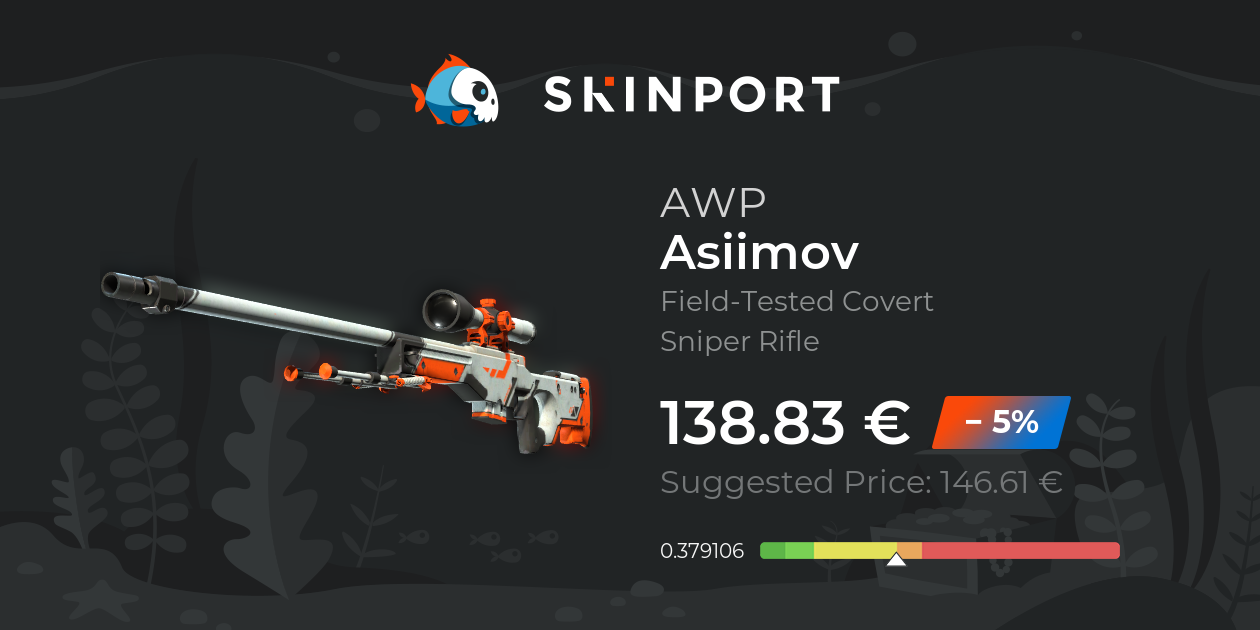AWP | Asiimov (Field-Tested) - Counter-Strike 2 - Skinport