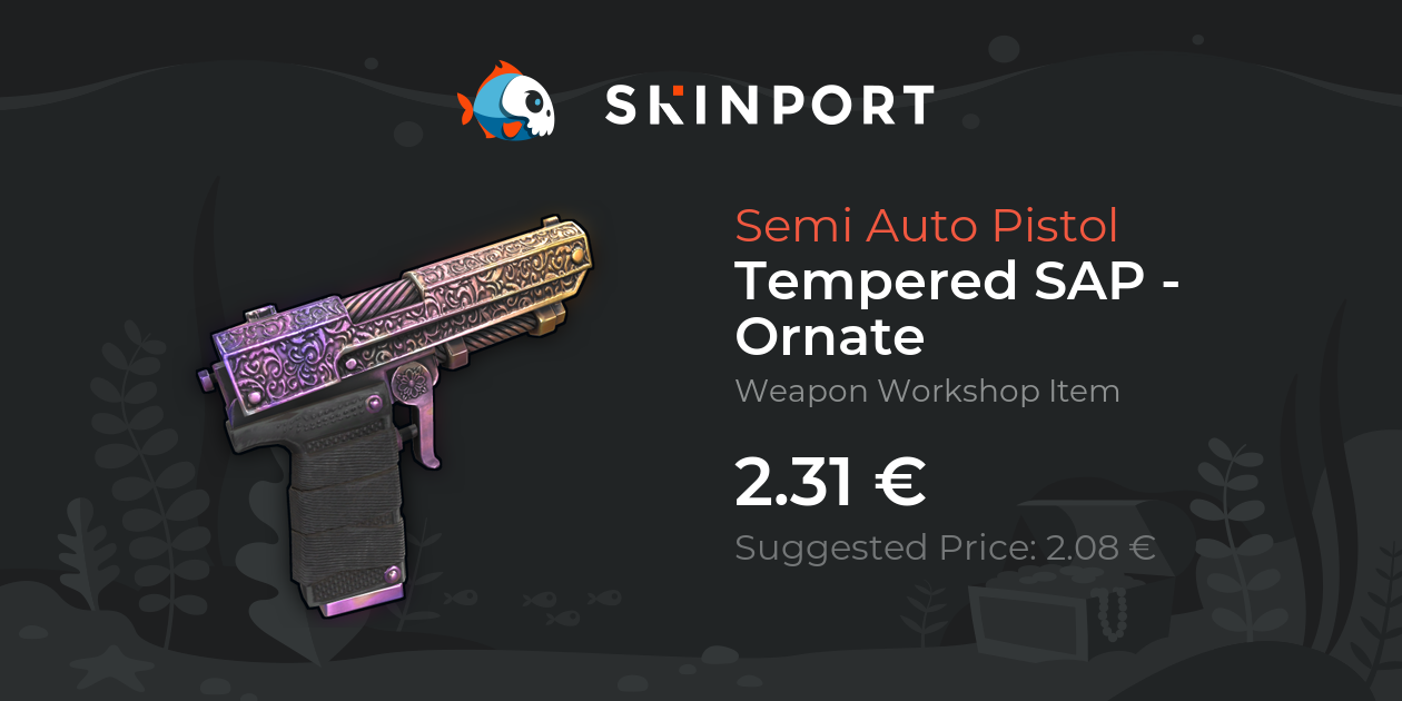 Tempered SAP - Ornate - Rust - Skinport