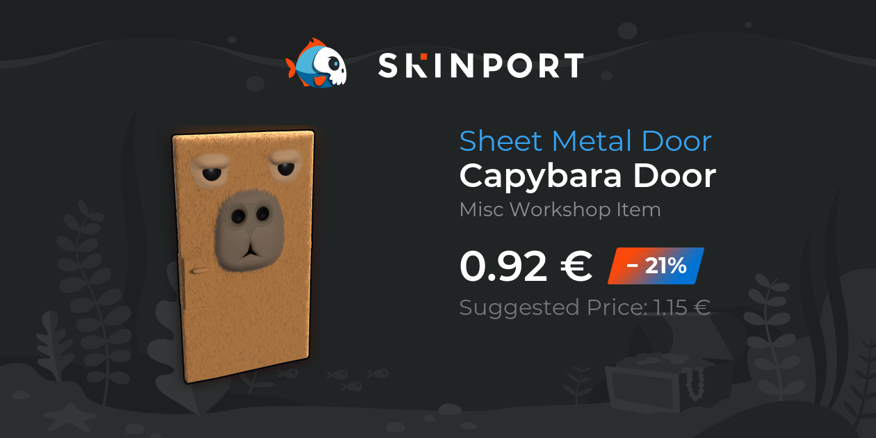Capybara Door - Rust - Skinport