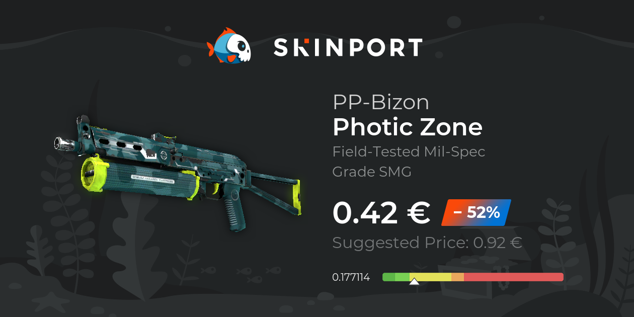 PP-Bizon | Photic Zone (Field-Tested) - Counter-Strike 2 - Skinport