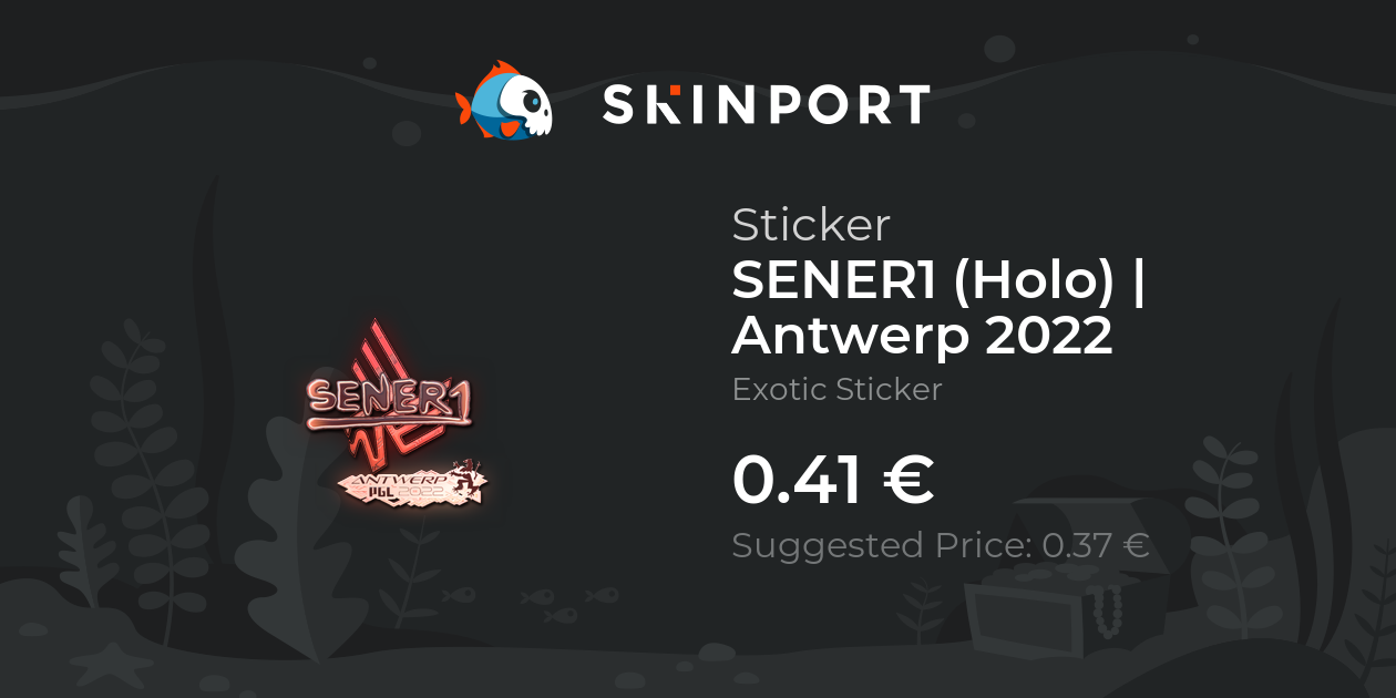 Sticker | SENER1 (Holo) | Antwerp 2022 - Counter-Strike 2 - Skinport