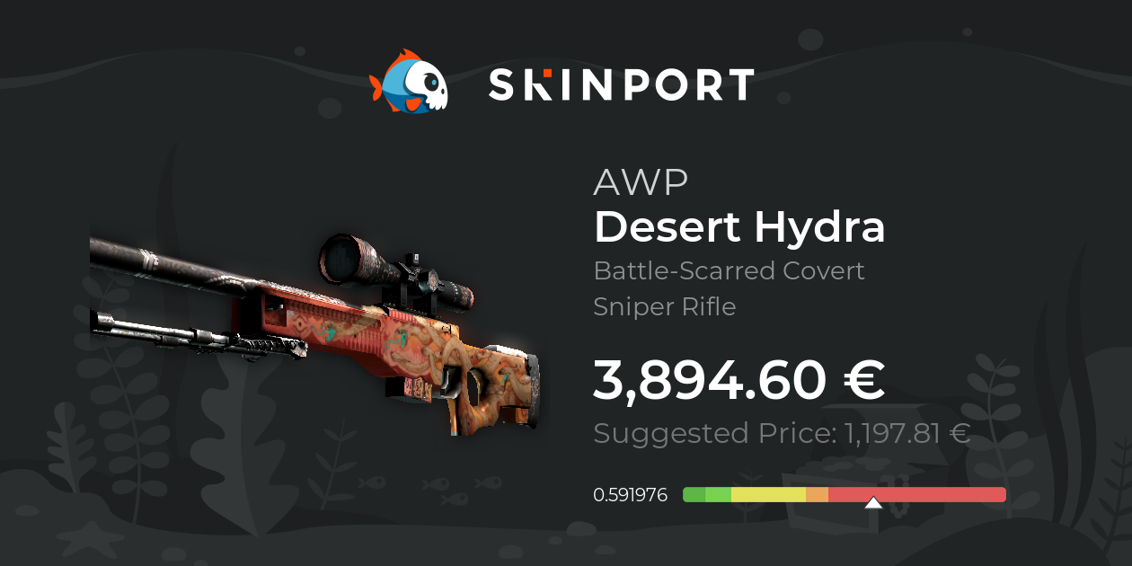 AWP | Desert Hydra (Battle-Scarred) - Counter-Strike 2 - Skinport