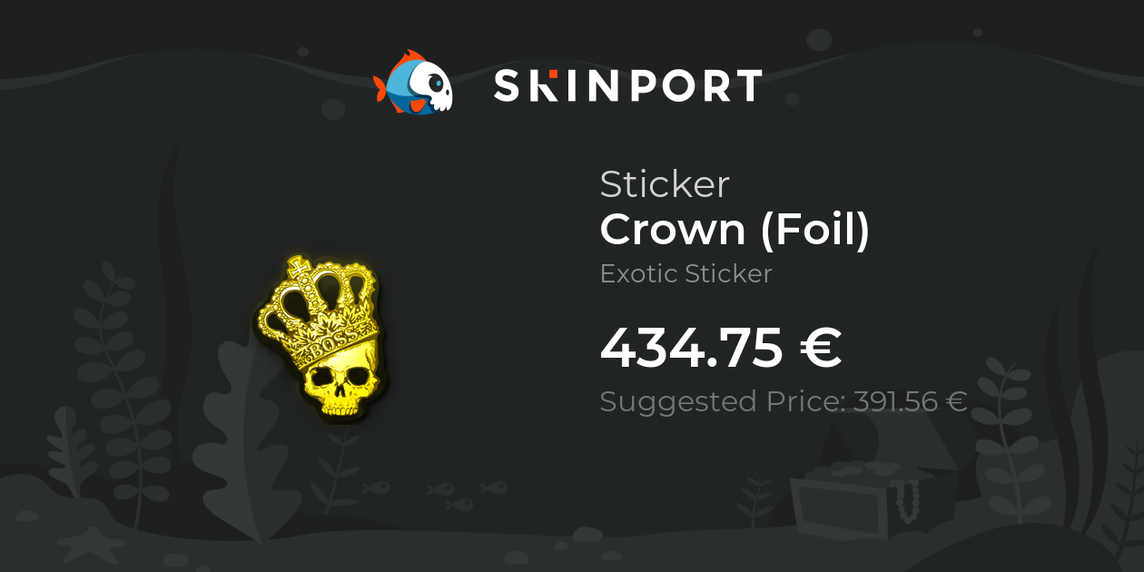 Sticker | Crown (Foil) - Counter-Strike 2 - Skinport