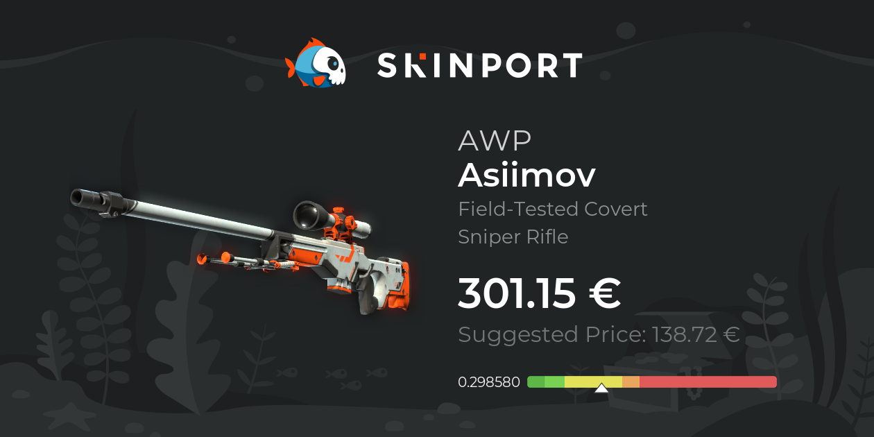 AWP | Asiimov (Field-Tested) - Counter-Strike 2 - Skinport