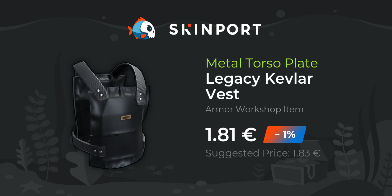 Legacy Kevlar Vest - Rust - Skinport