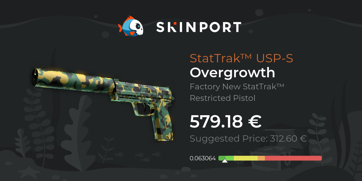 StatTrak™ USP-S | Overgrowth (Factory New) - Counter-Strike 2 - Skinport