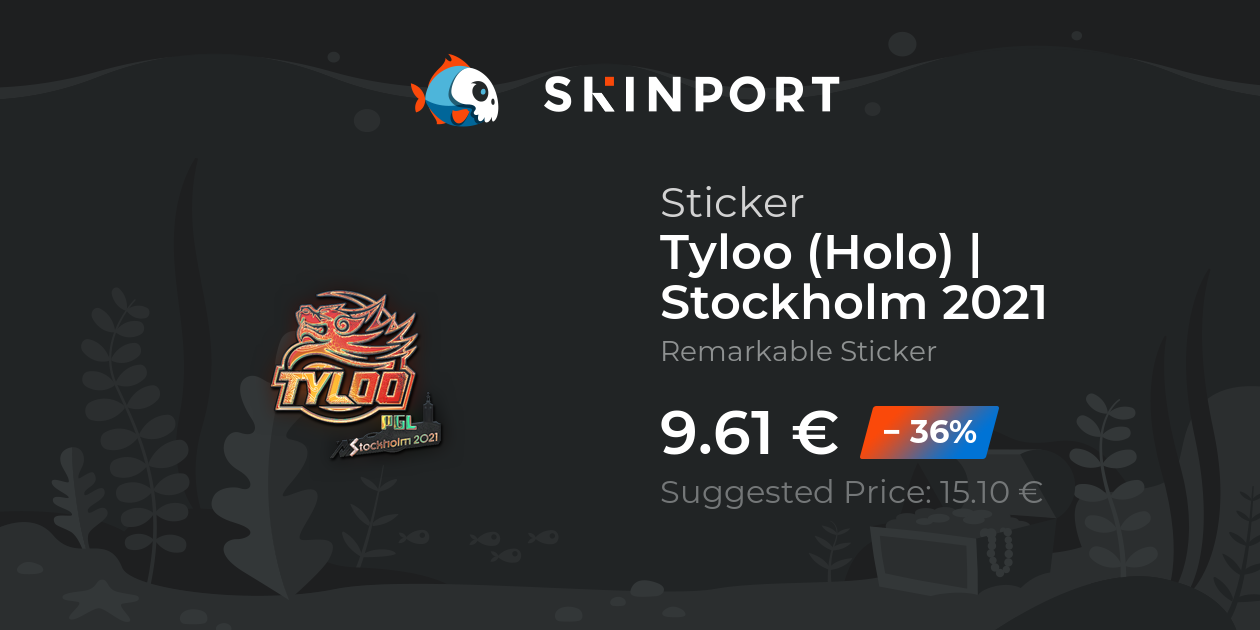 Sticker | Tyloo (Holo) | Stockholm 2021 - Counter-Strike 2 - Skinport