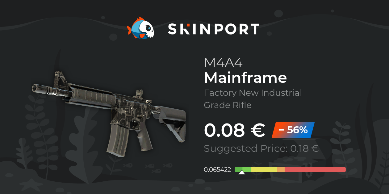 M4A4 | Mainframe (Factory New) - Counter-Strike 2 - Skinport