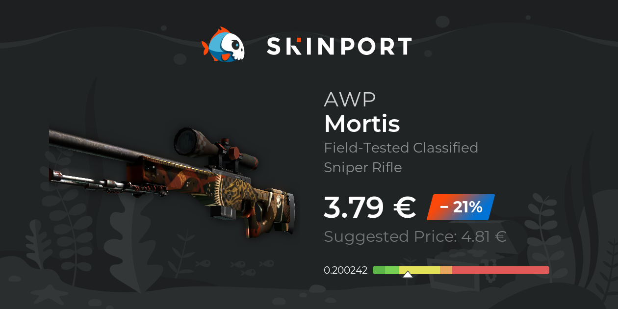 AWP | Mortis (Field-Tested) - CS2 - Skinport