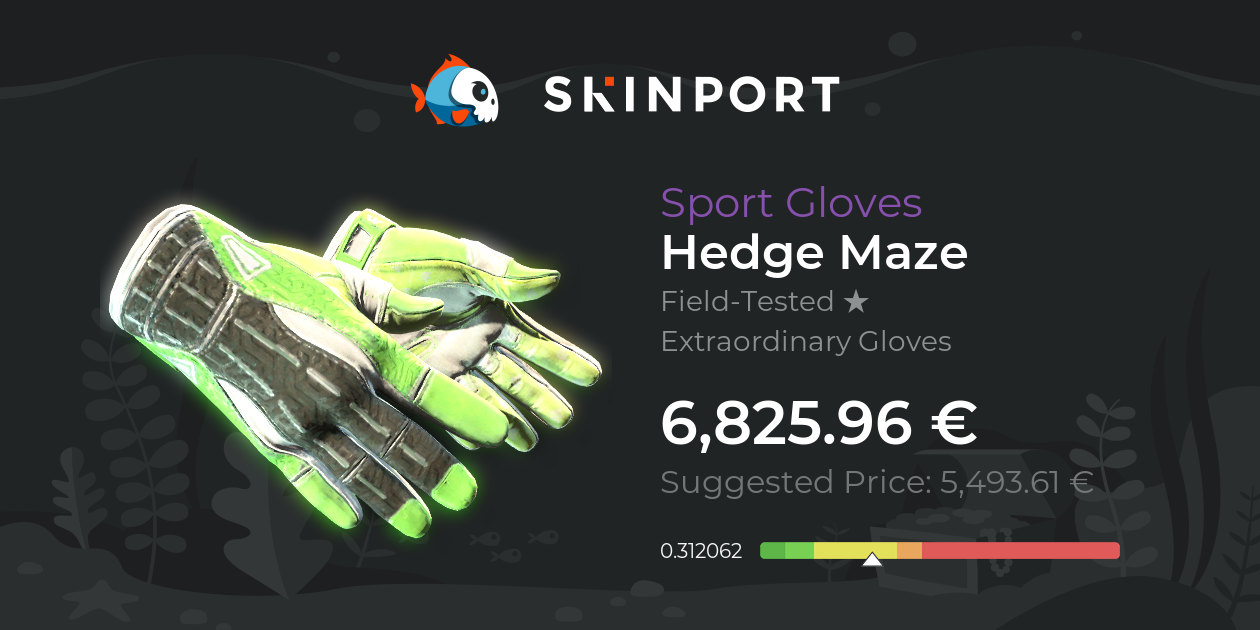 Sport Gloves | Hedge Maze (Field-Tested) - Counter-Strike 2 - Skinport