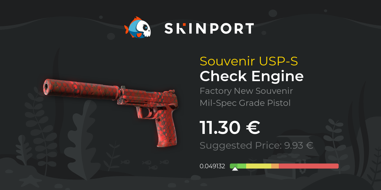 Souvenir USP-S | Check Engine (Factory New) - Counter-Strike 2 - Skinport