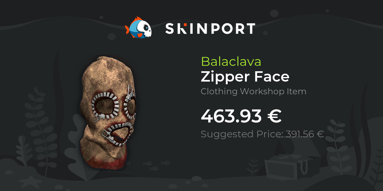 Zipper Face - Rust - Skinport