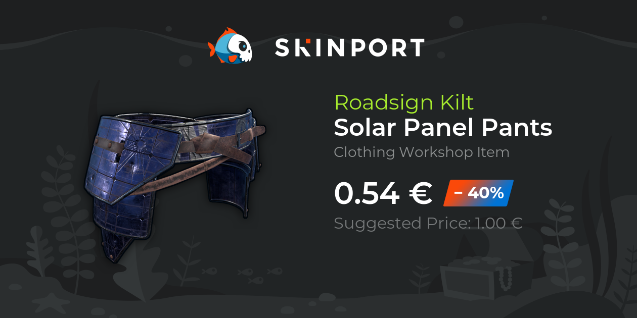 Solar Panel Pants - Rust - Skinport
