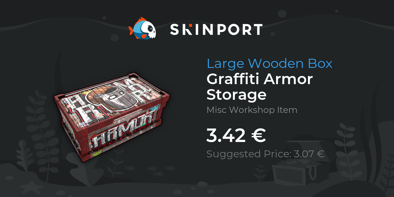 Graffiti Armor Storage - Rust - Skinport