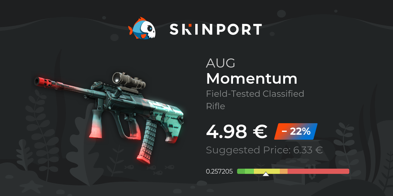 AUG | Momentum (Field-Tested) - Counter-Strike 2 - Skinport