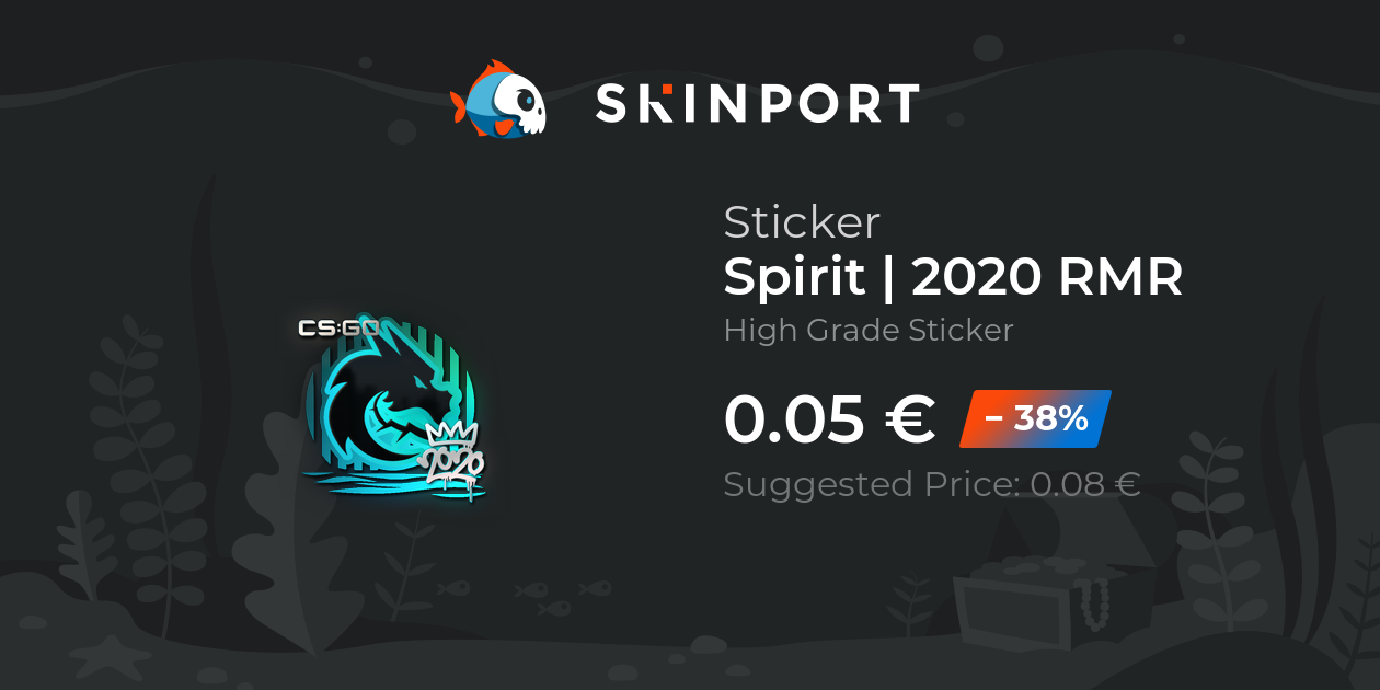 Sticker | Spirit | 2020 RMR - Counter-Strike 2 - Skinport