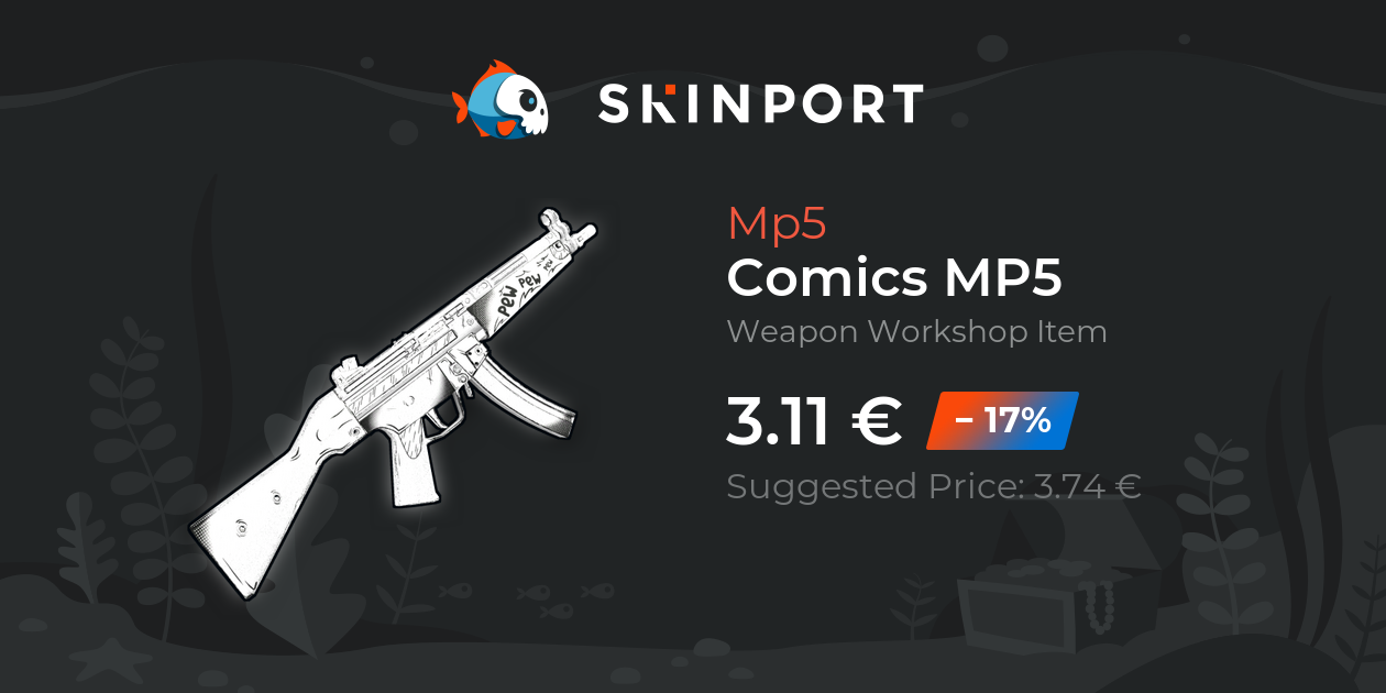 Comics MP5 - Rust - Skinport