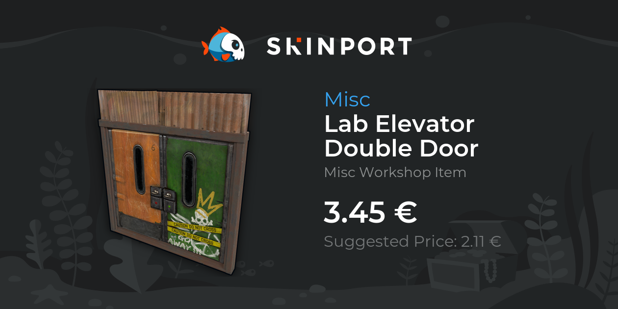 Lab Elevator Double Door - Rust - Skinport